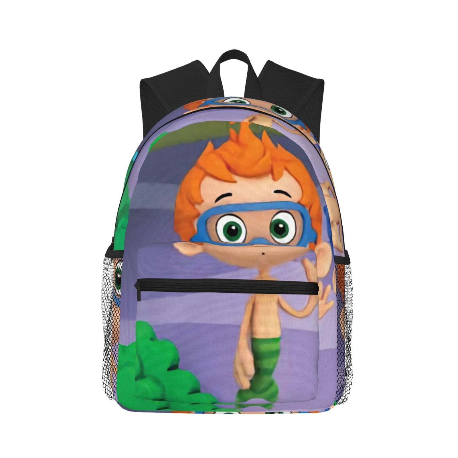 Bubble Guppies Classical Basic Backpack , Water Resistant Bookbag for ...