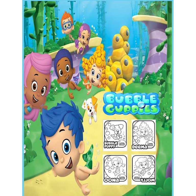 bubble puppy coloring pages