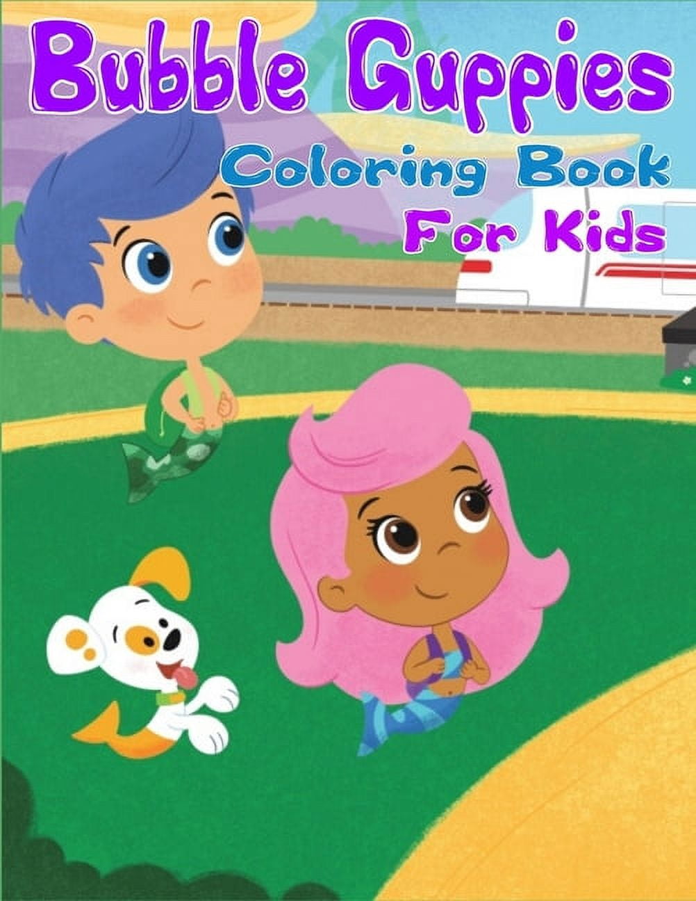 Bubble Guppies Coloring Book for kids : Bubble Guppies Jumbo With Super ...