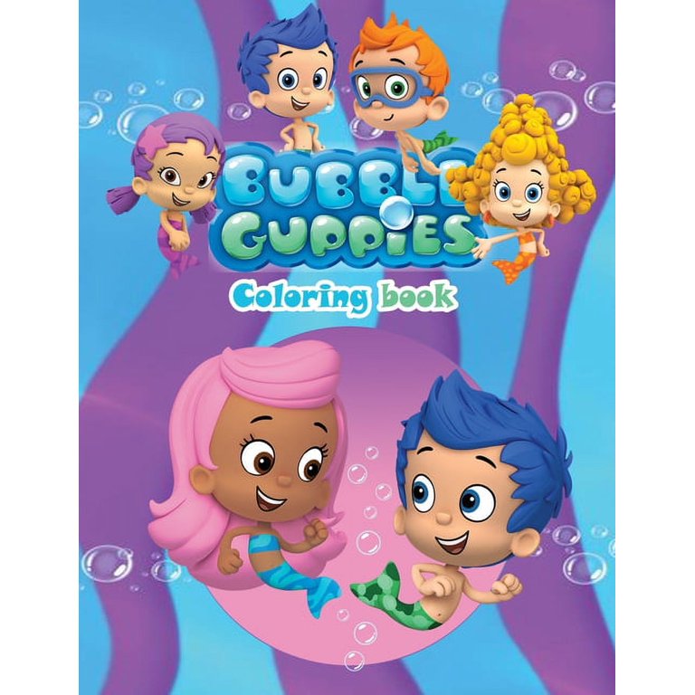 bubble guppies coloring pages deemable tech