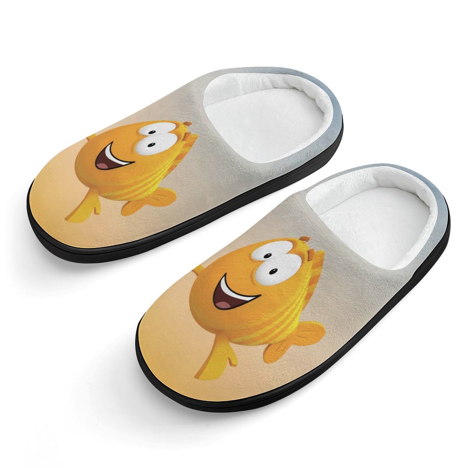 Bubble Guppies Fish Soft Plush Slippers for Boys Girls Winter Warm ...