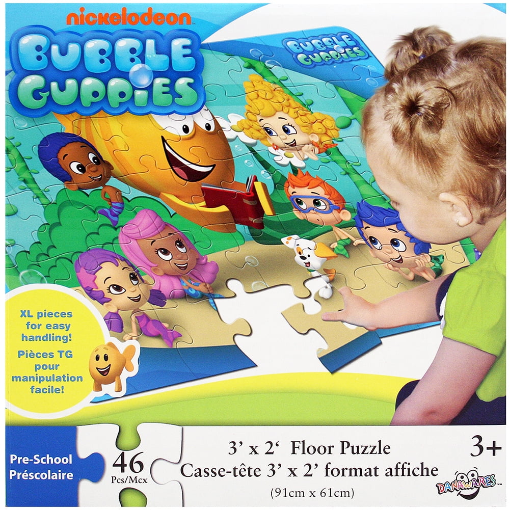 Bubble Guppies Floor Puzzle [46 Pieces] - Walmart.com