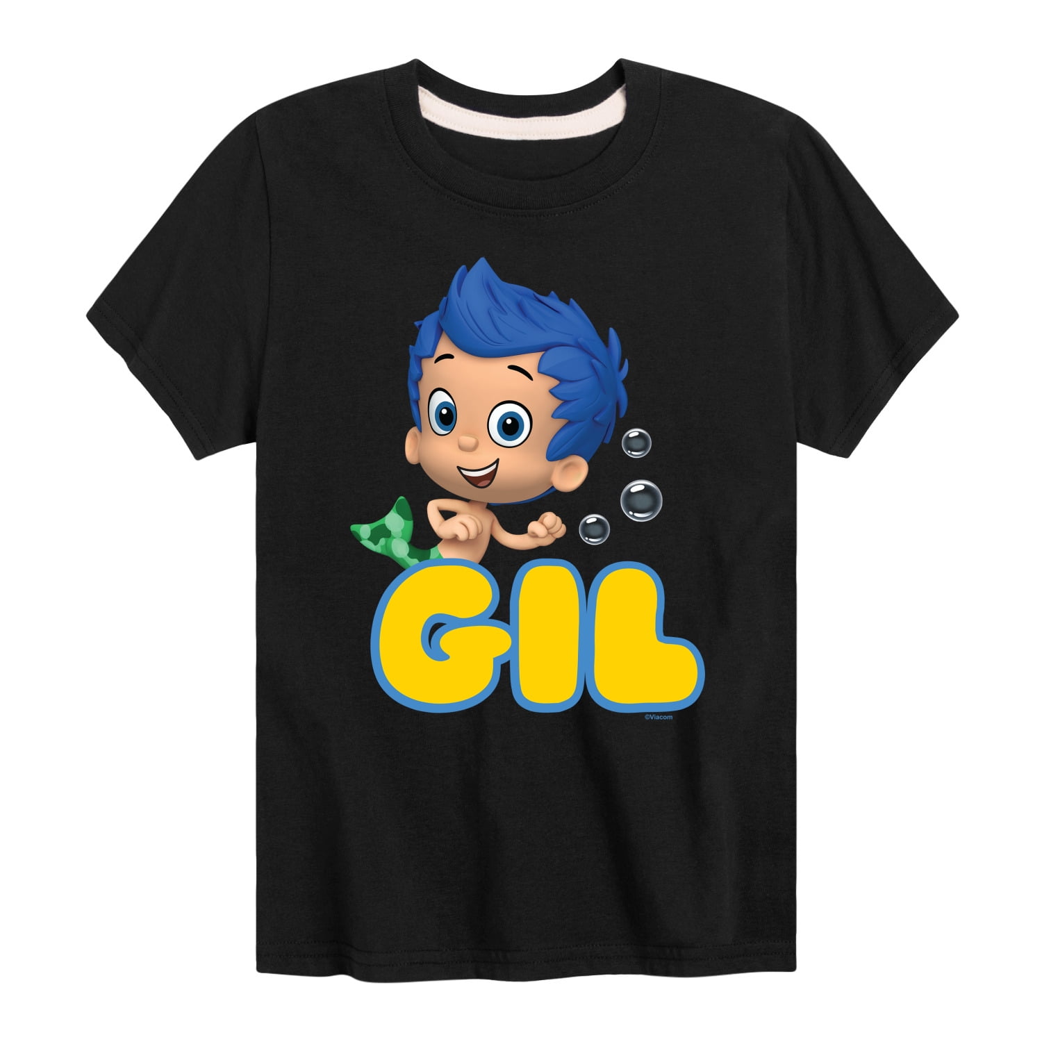 Bubble Guppies - Gil - Toddler And Youth Short Sleeve Graphic T-Shirt ...
