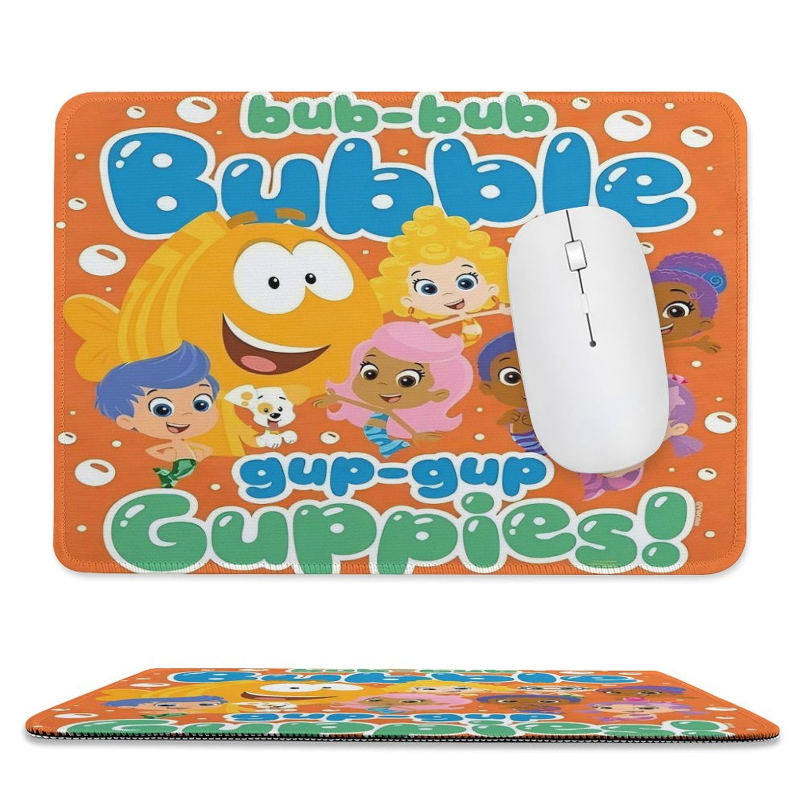 Bubble Guppies Laptop Mouse Pad Desk Mat Desktop Decoration 7.9"x9.4 ...