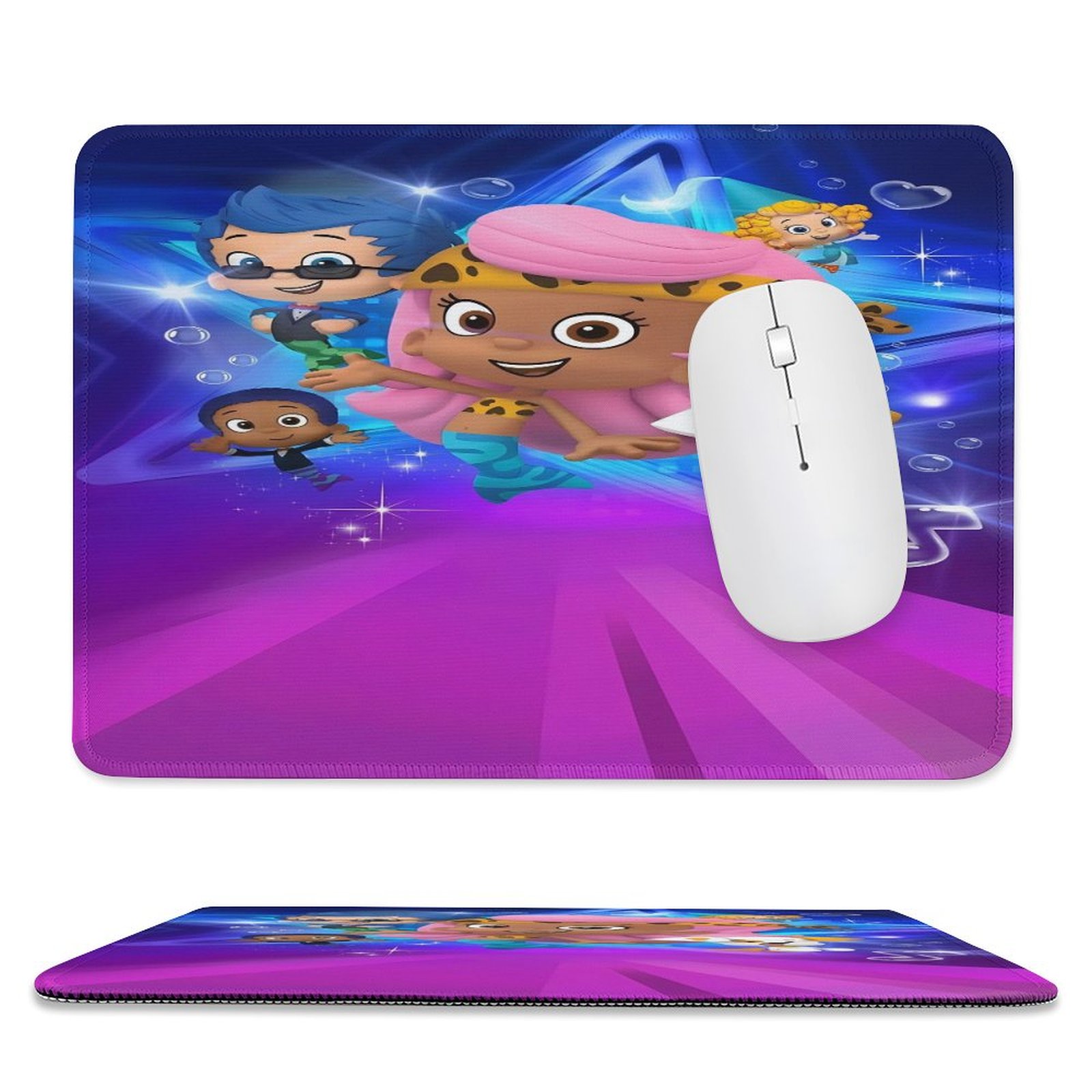 Bubble Guppies Laptop Mouse Pad Desk Mat Desktop Decoration 7.9"x9.4 ...