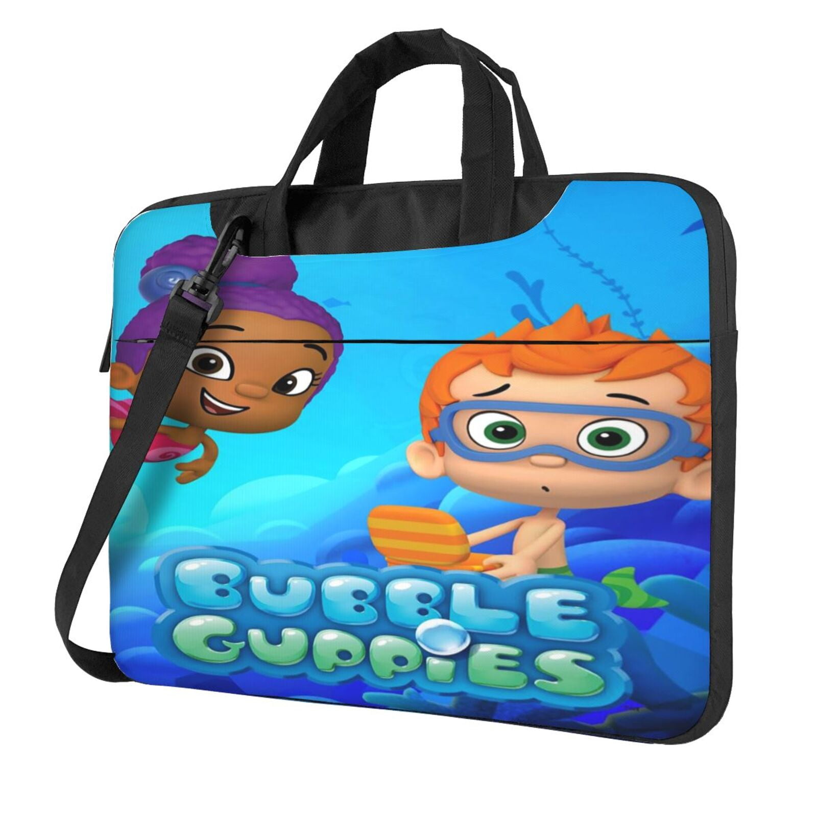 Bubble Guppies Laptop Shoulder Bag For Women Men, 13 Inch Computer ...