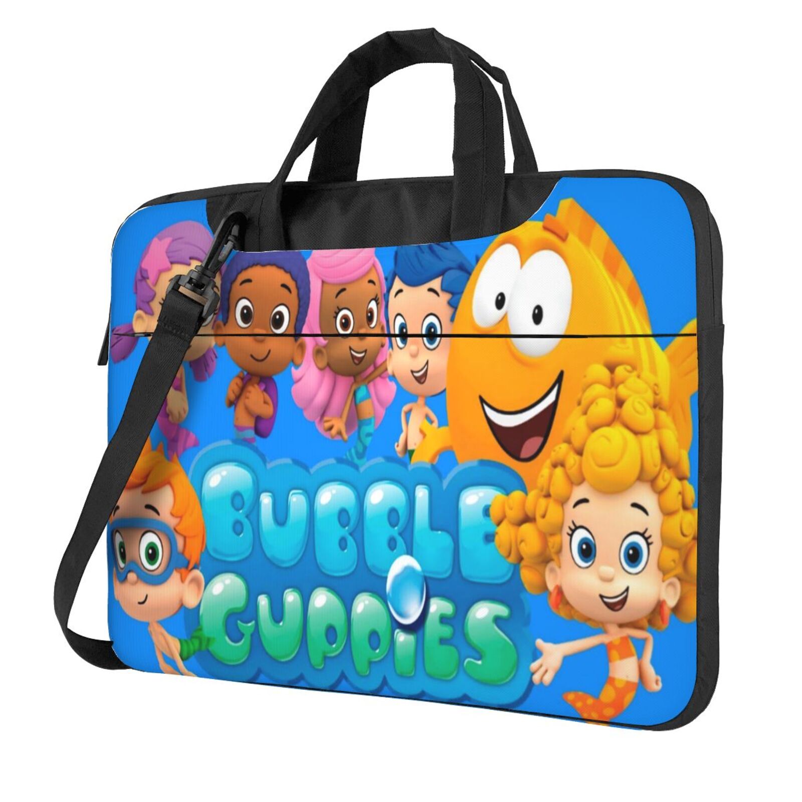 Bubble Guppies Laptop Shoulder Bag For Women Men, 15.6 Inch Computer ...