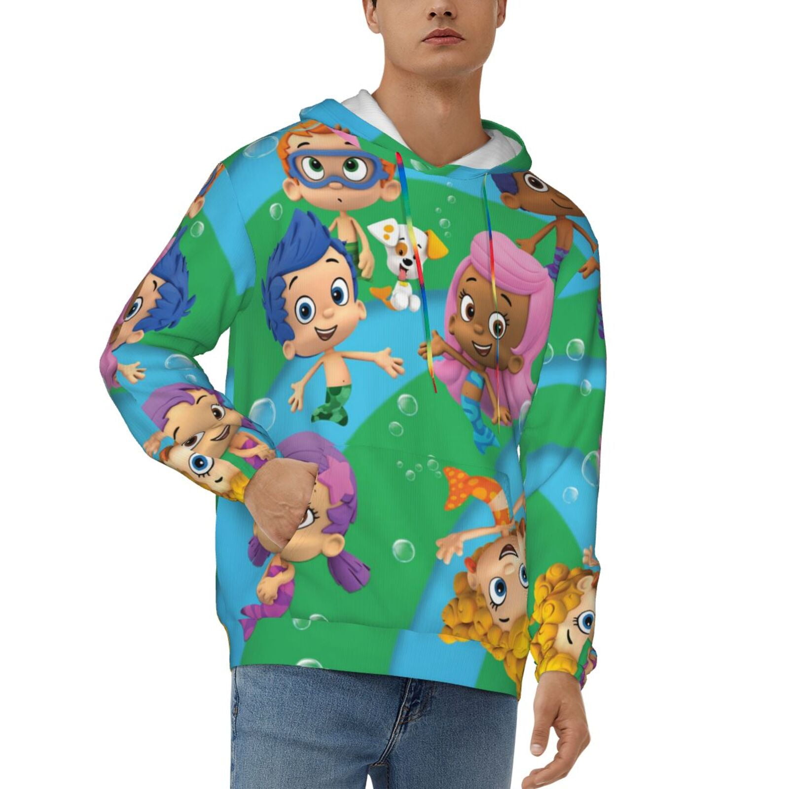 Bubble Guppies Men Women Unisex Hoodie 3D Print Cosplay Pullover ...