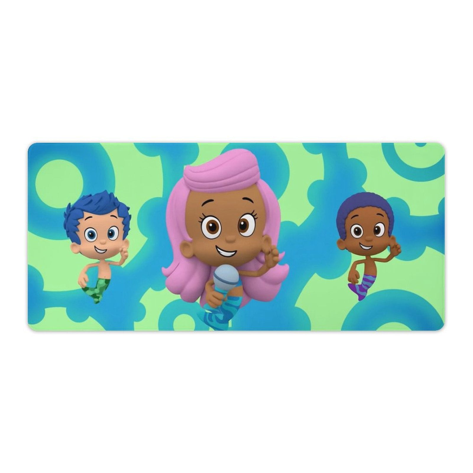 Bubble Guppies Mouse Pad No-sliped Large Mousepad Extended Gaming Desk ...