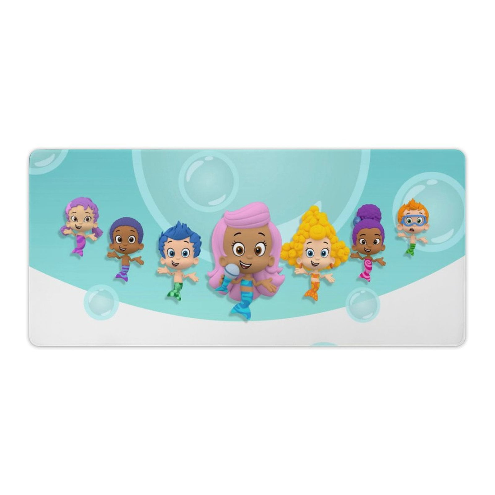 Bubble Guppies Mouse Pad No-sliped Large Mousepad Extended Gaming Desk ...