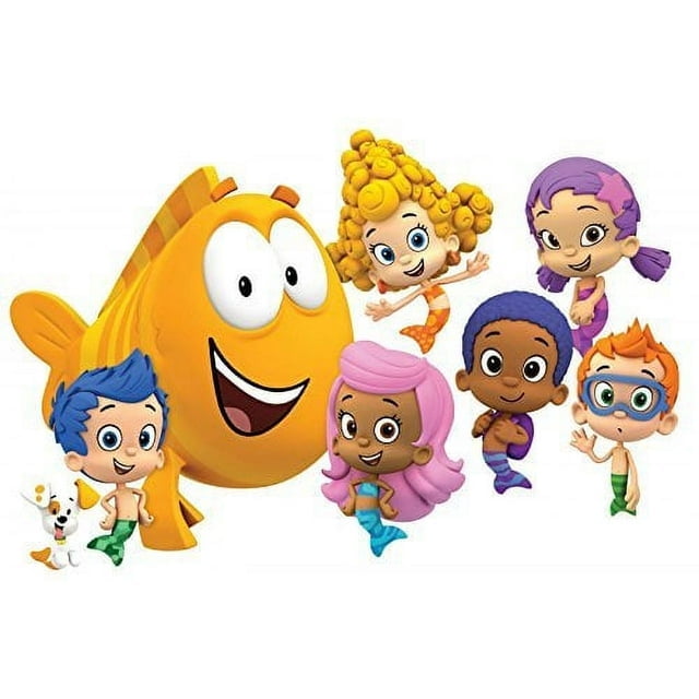Bubble Guppies Nonny Molly Oona Gil Deema Mr Grouper #2 Happy Birthday ...