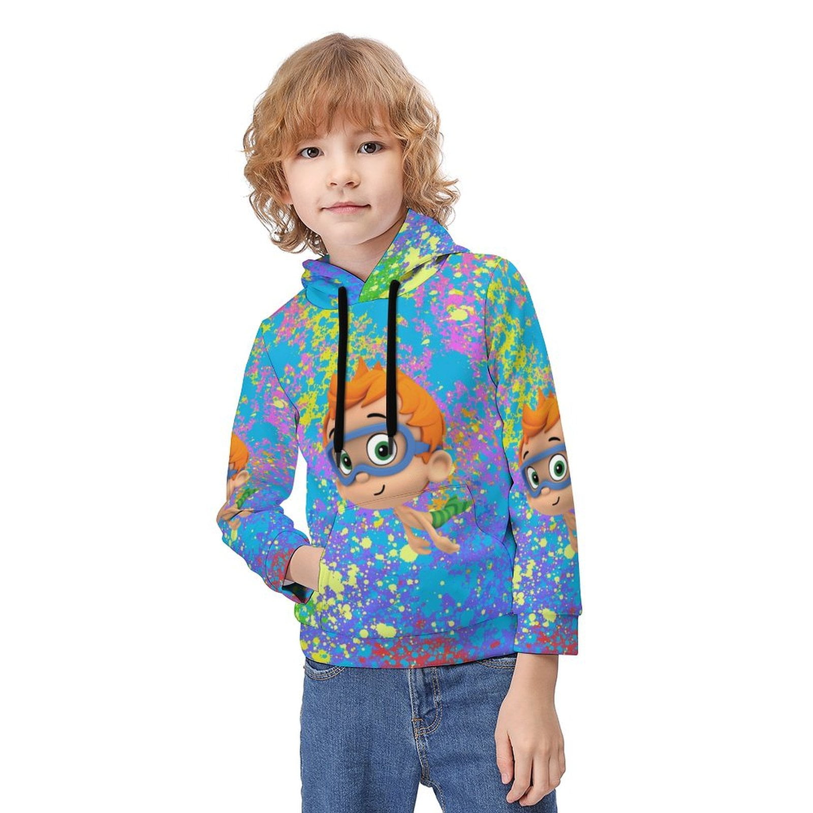 Bubble Guppies Noony Fashion Hoodies Sweatshirt For Kids Pullover Hoody ...