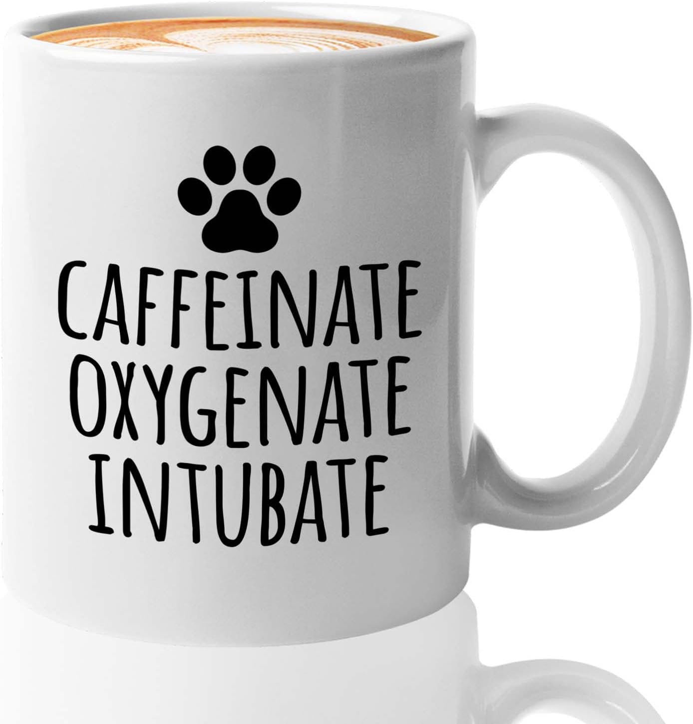 Bubble Hugs Veterinarian Coffee Mug 11oz White - Caffeinate Oxygenate ...