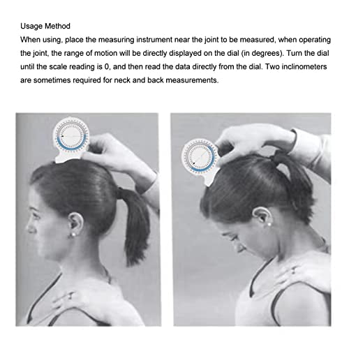 Bubble Inclinometer, Accurate Measurement Physical Therapy Inclinometer ...