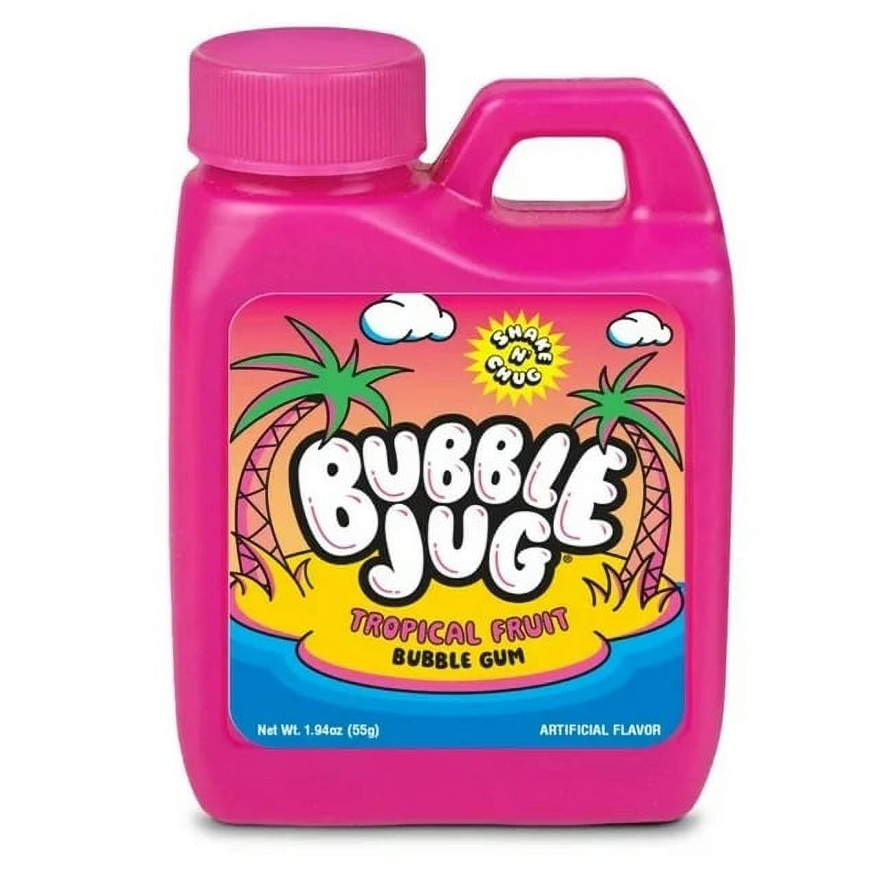 Bubble Jug Tropical Fruit Bubble Gum, 1.94 Ounce - Walmart.com