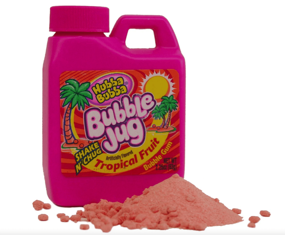 Bubble Jug Tropical Fruit Bubble Gum 1.94oz - 2 Pack - Walmart.com