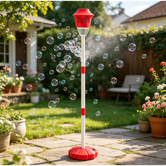 Bubble Machine, 47" Rechargeable Automatic Bubble Maker with One-Button ...