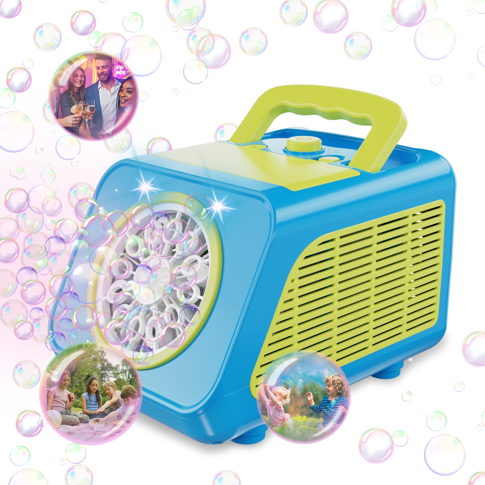 AIRHIVE Bubble Machine: Kids' Party Bubble Maker, High Output 10000 ...