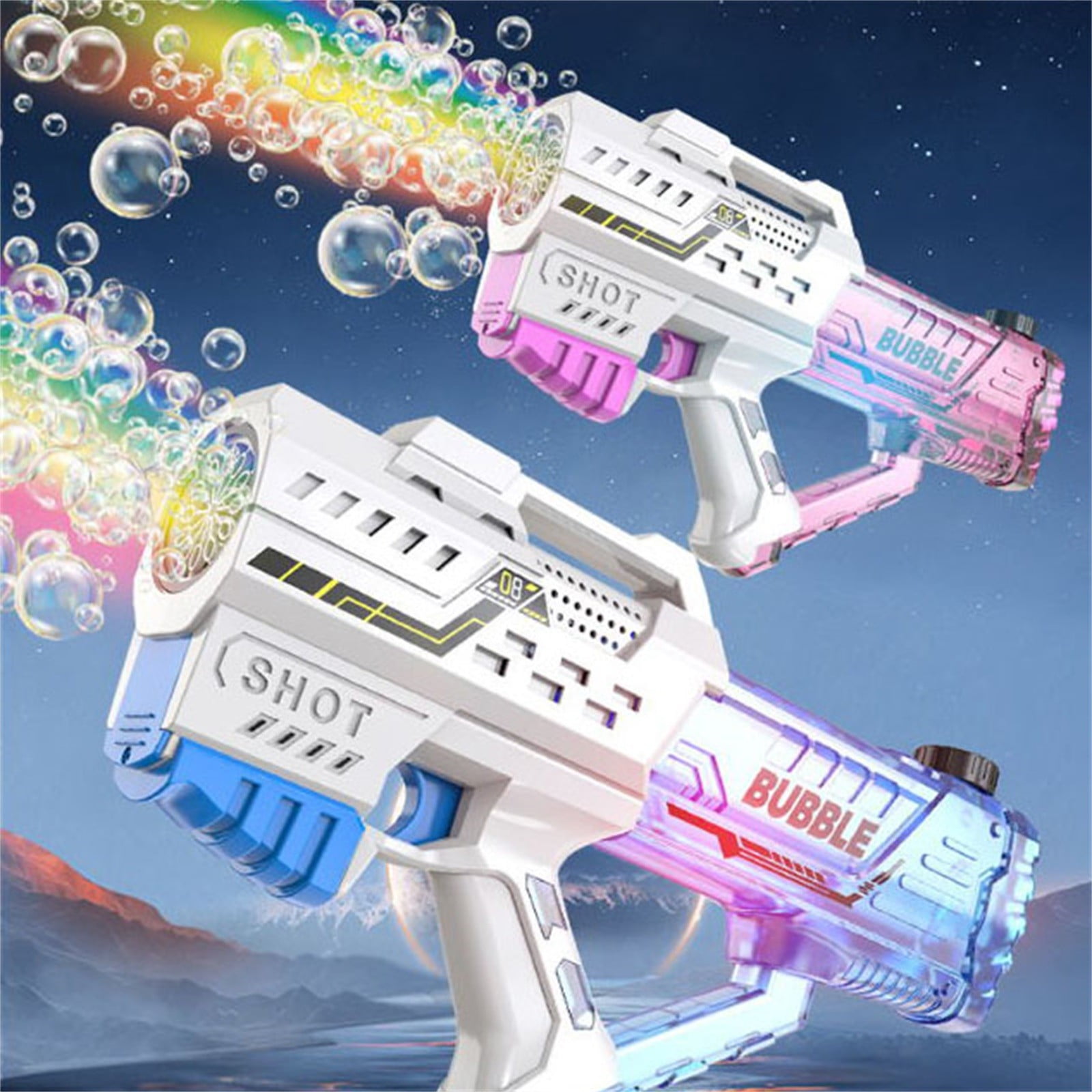 Bubble Machine-Bubble Gun for Toddlers,Toys for Kids 3 4 5 6 7 8 Years Old,Bubbles Maker Blower ...