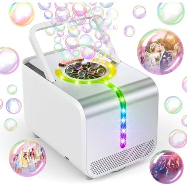 iMountek Automatic Large Bubble Machine, Portable Bubble Blower Maker ...