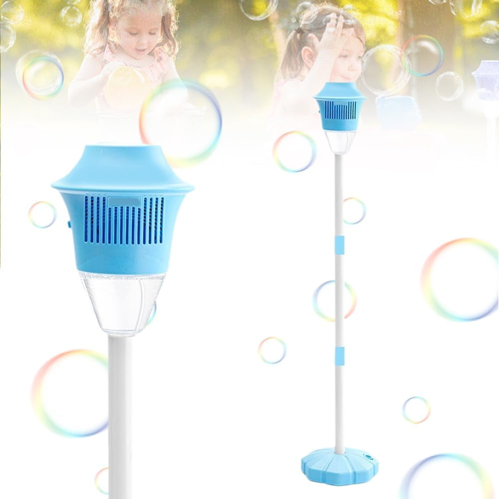 Bubble Machine with Lights, 2025 New Bubble Torch Garden Lamp ...