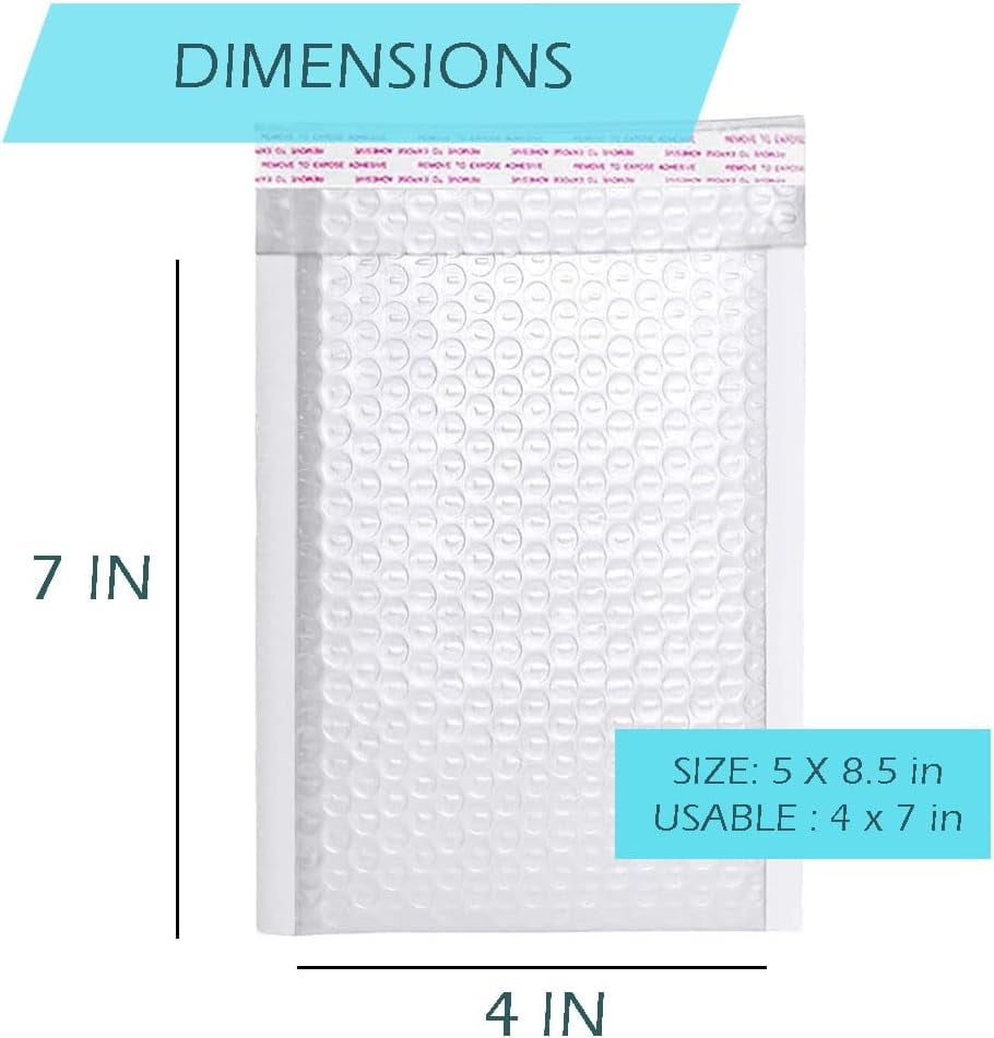 Bubble Mailer Poly Padded Envelope Self-Seal Mailing Envelope ...