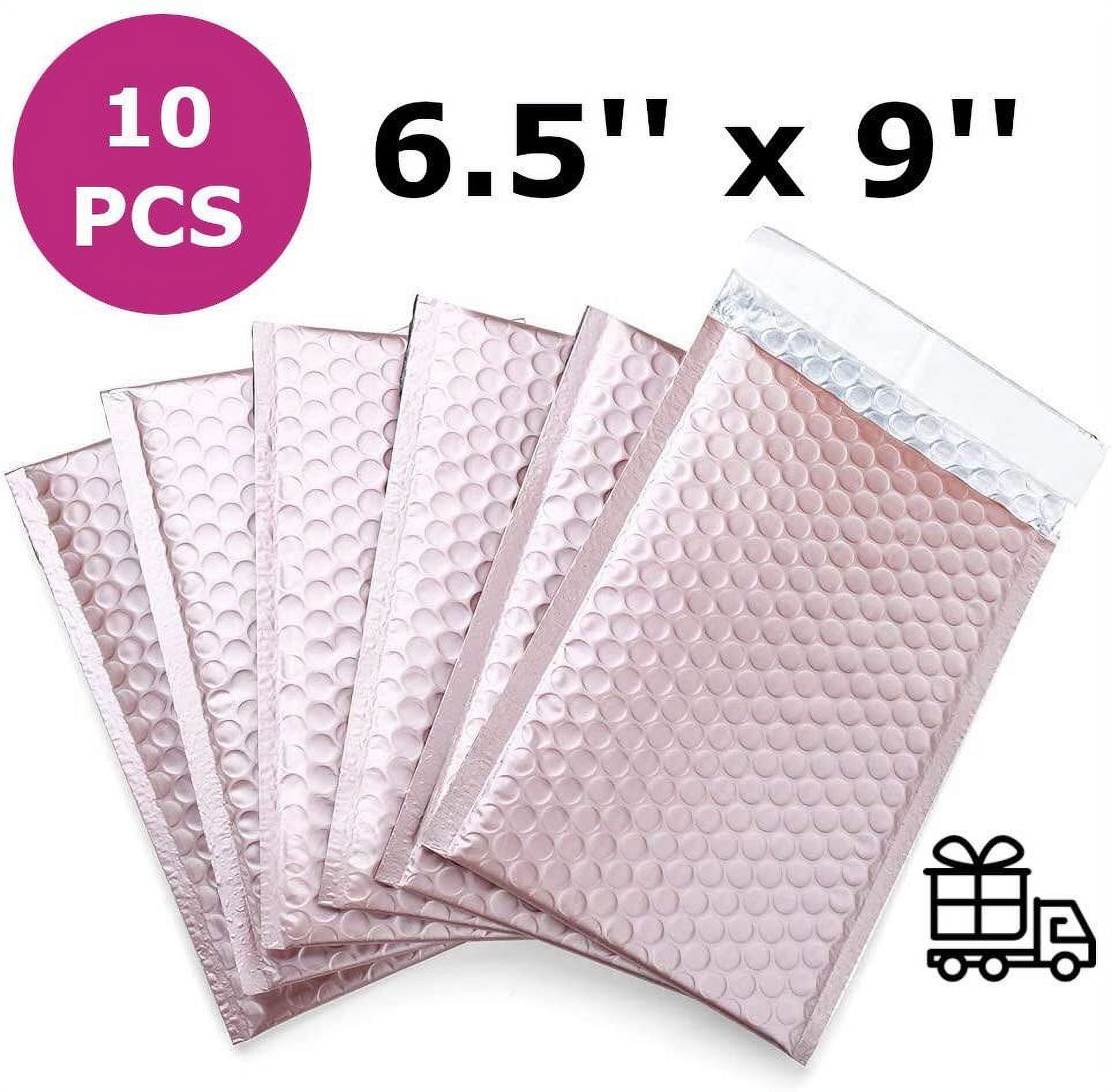 Bubble Mailer 5 x 9 Padded Envelopes Pink Color Quantity 10 - Walmart.com