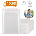 Bubble Mailers Padded Envelopes Lined Poly Mailer Self Seal White