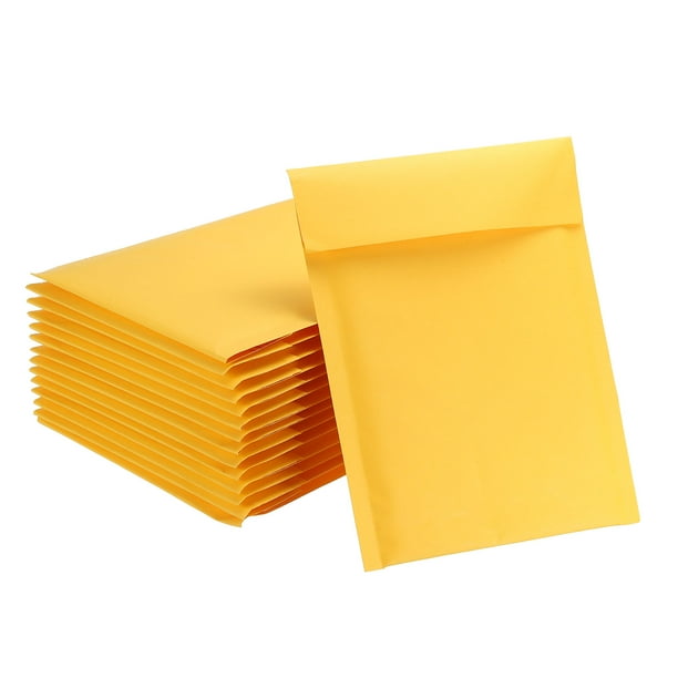 Bubble Mailers Padded Envelopes Mailing Yellow Mailer Packages Self ...