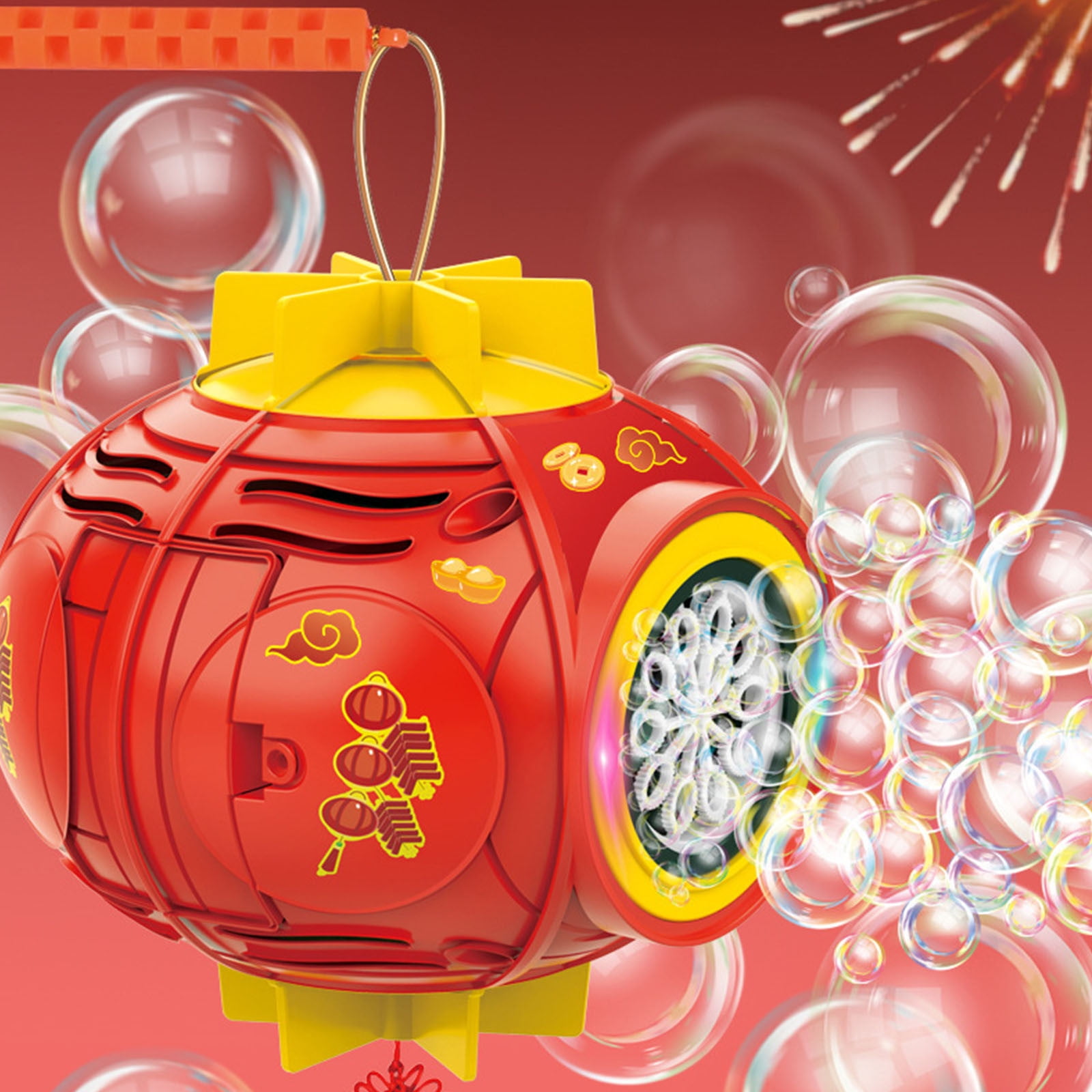 Bubble Maker Machine With 10-Hole And Bubble BUBBLE FIRE-WORK Electric ...