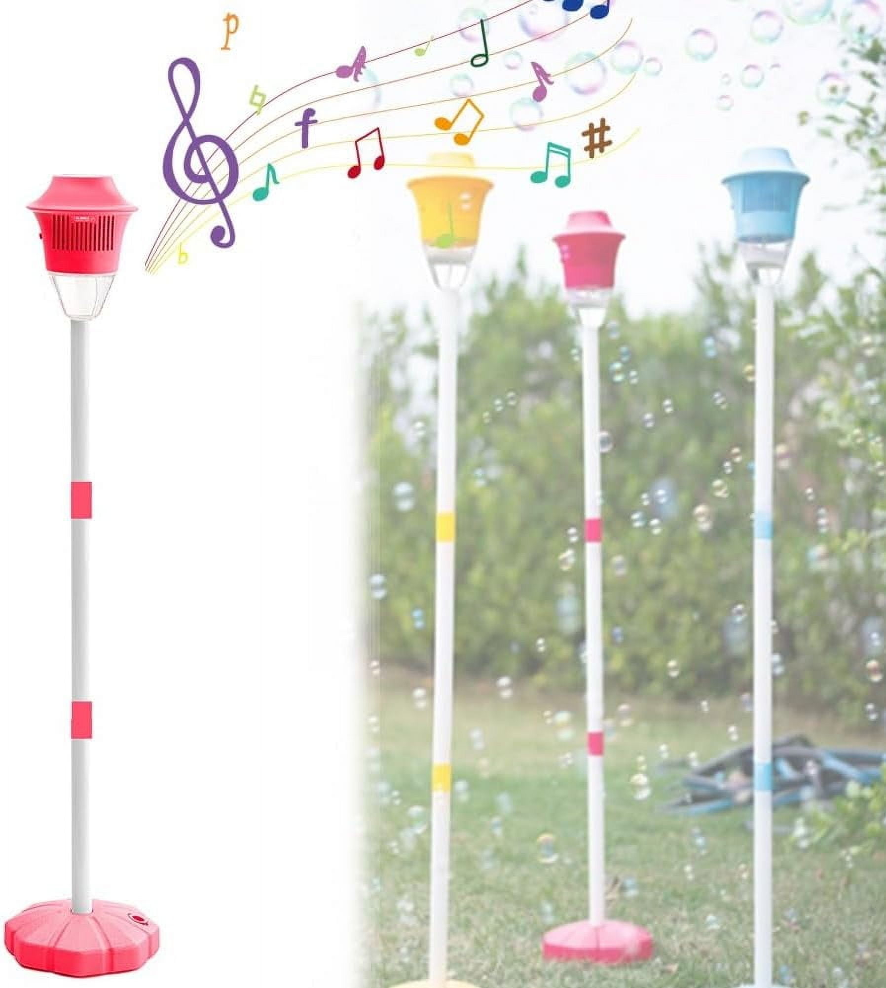 Bubble Maker Stand, Outdoor Vertical Bubbles Machine for Kids ...