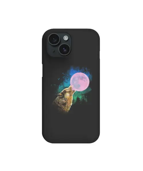 Bubble Moon Celestial Space Bubble Tea Phone Case for iPhone 16 15 14 ...