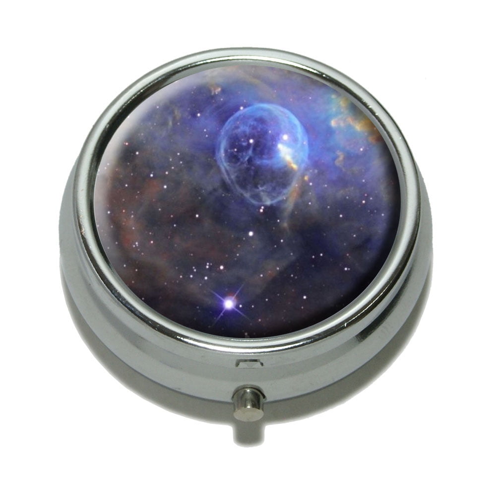 Bubble Nebula - Sharpless Caldwell - Space Galaxy Pill Box - Walmart.com