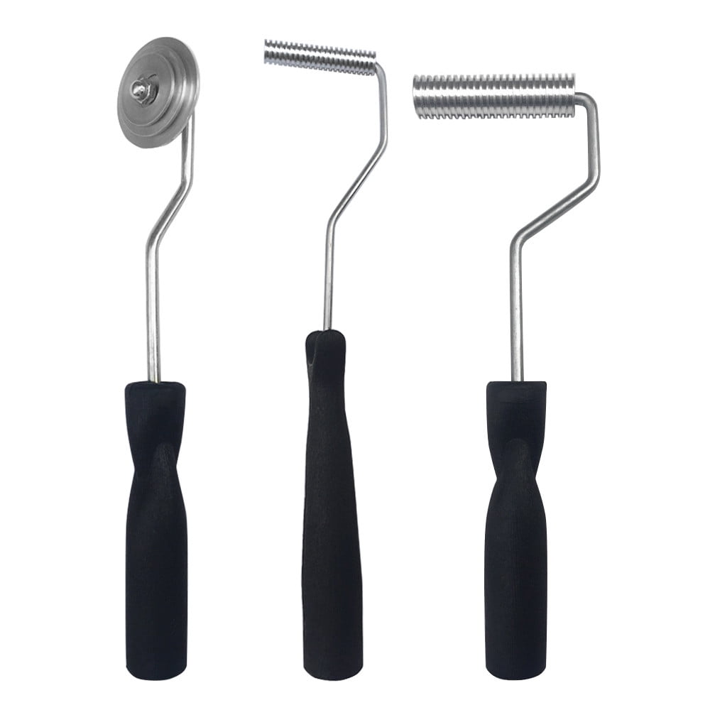 Bubble Paddle Tool 3 Pcs Fiberglass Laminating Bubble Roller Kit for ...