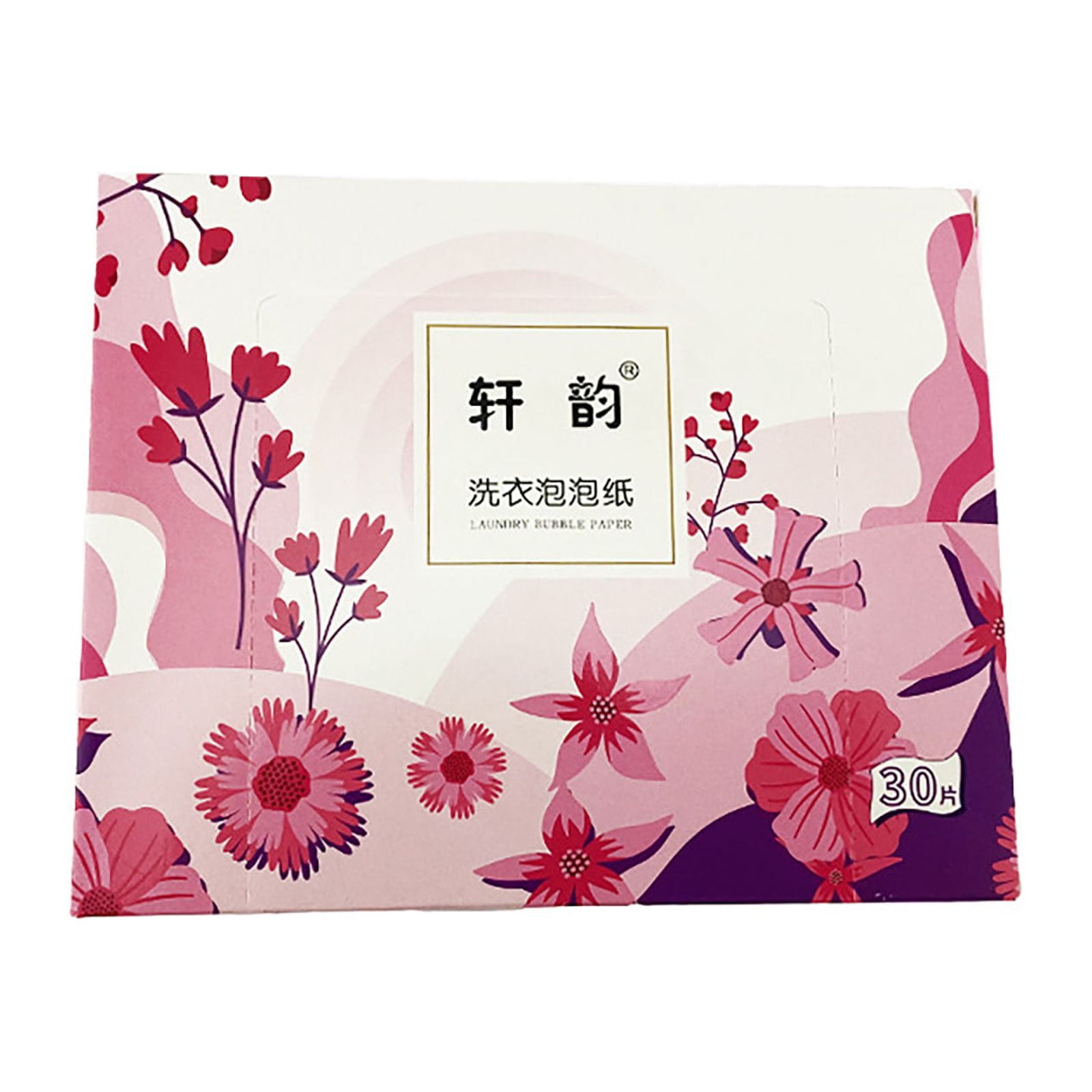 Bubble Paper Laundry Tablets Perfume Lasting And Stain Removing Soft ...