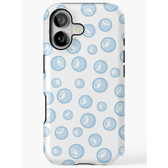 Bubble Pattern Minimal Abstract Phone Case for iPhone 17 16 15 14 13 12 ...