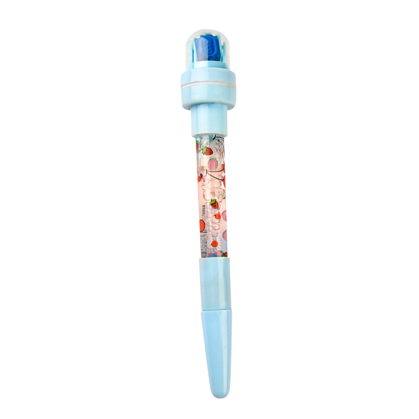 Bubble Pen Multifunctional Blow Bubble Pen Cute Girl Student Roller Pen ...