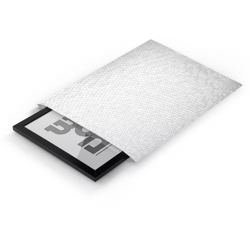 Bubble Picture Frame Bag, Clear, 36 in. W x 3/16 in. H x 36 in. L, 1 ...