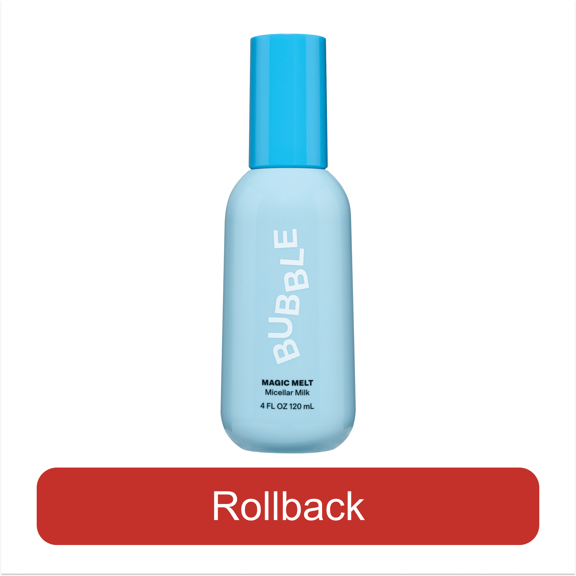 Bubble Skincare Magic Melt Micellar Milk 4 fl oz / 120 ml - Walmart.com