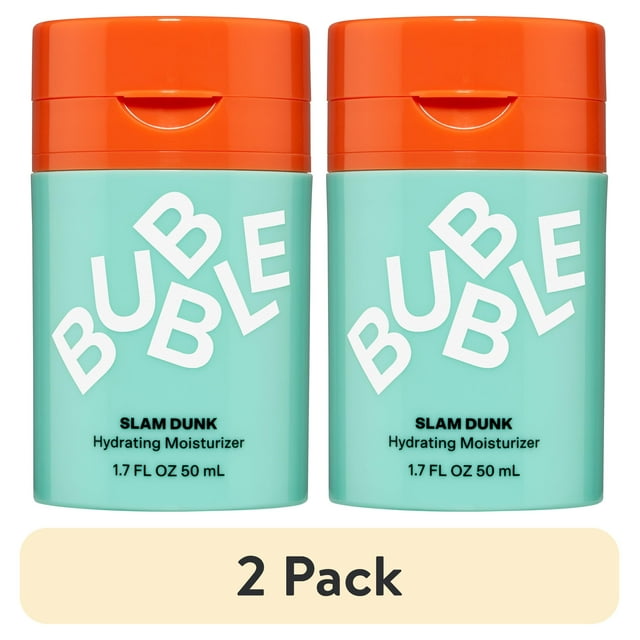 (2 pack) Bubble Skincare Slam Dunk Hydrating Face Moisturizer, for ...