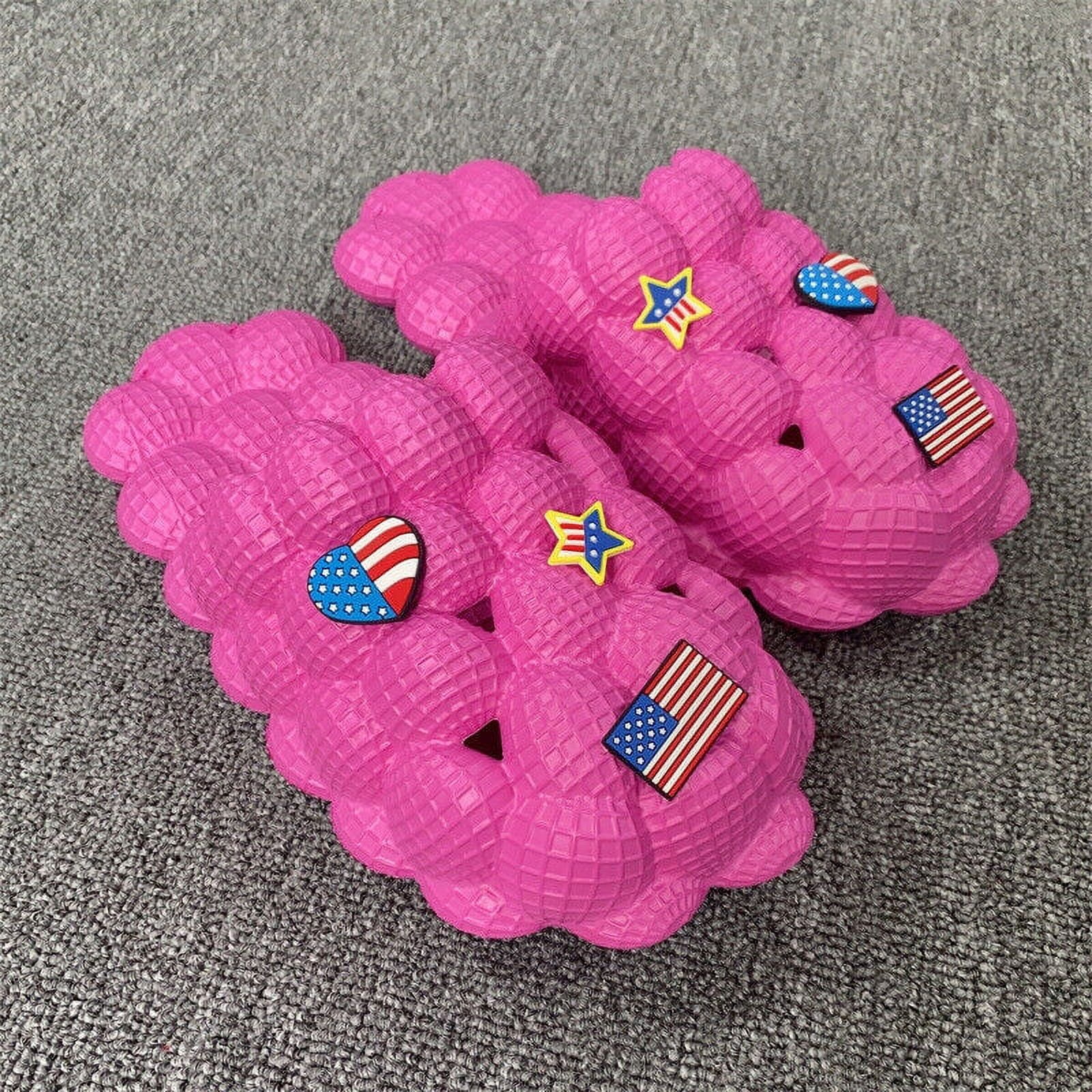 Bubble Slides for Women Men Massage Bubble SlippersShower Trendy Ball ...