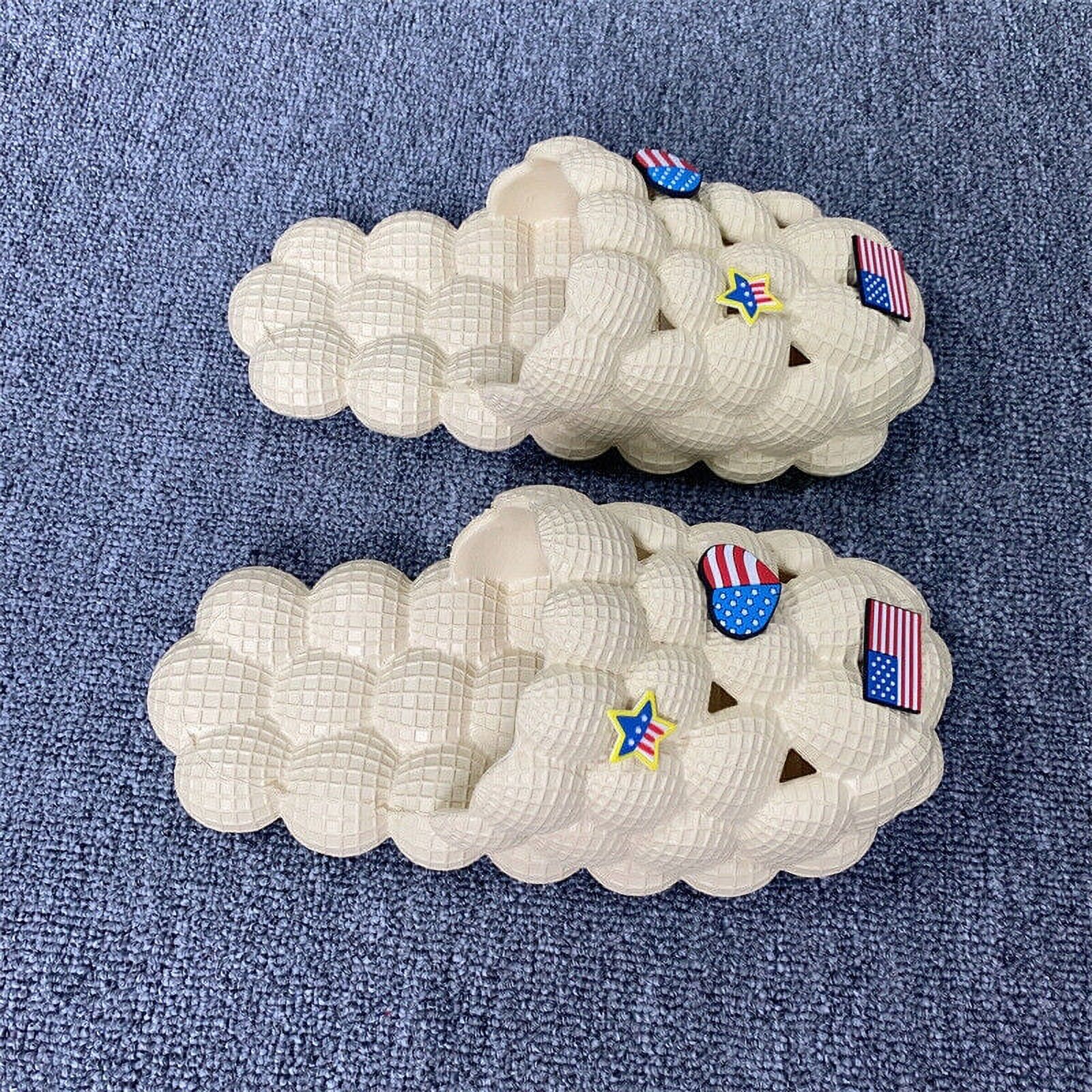 Bubble Slides for Women Men Massage Bubble SlippersShower Trendy Ball ...