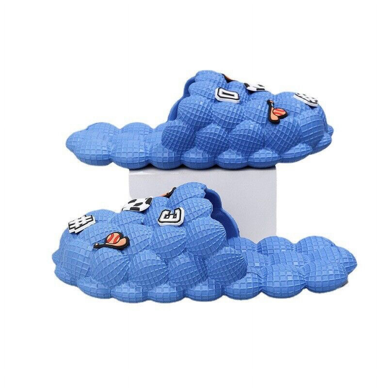 Bubble Slippers Beach Slides for Men Women Foot Massager Slippers Soft ...