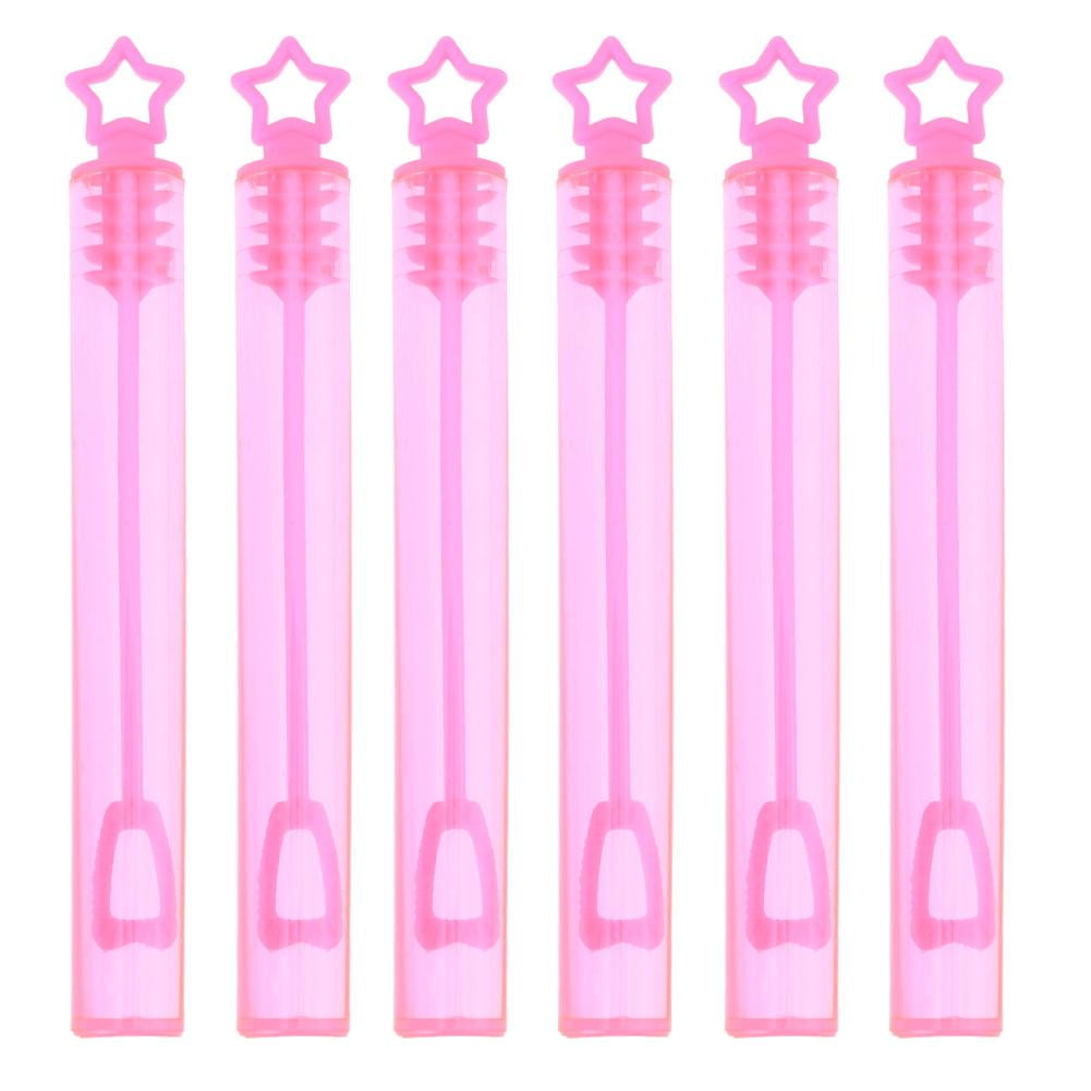 Bubble Soap Bottles Outdoor Games Bubbles Maker for Wedding Props (Red ...