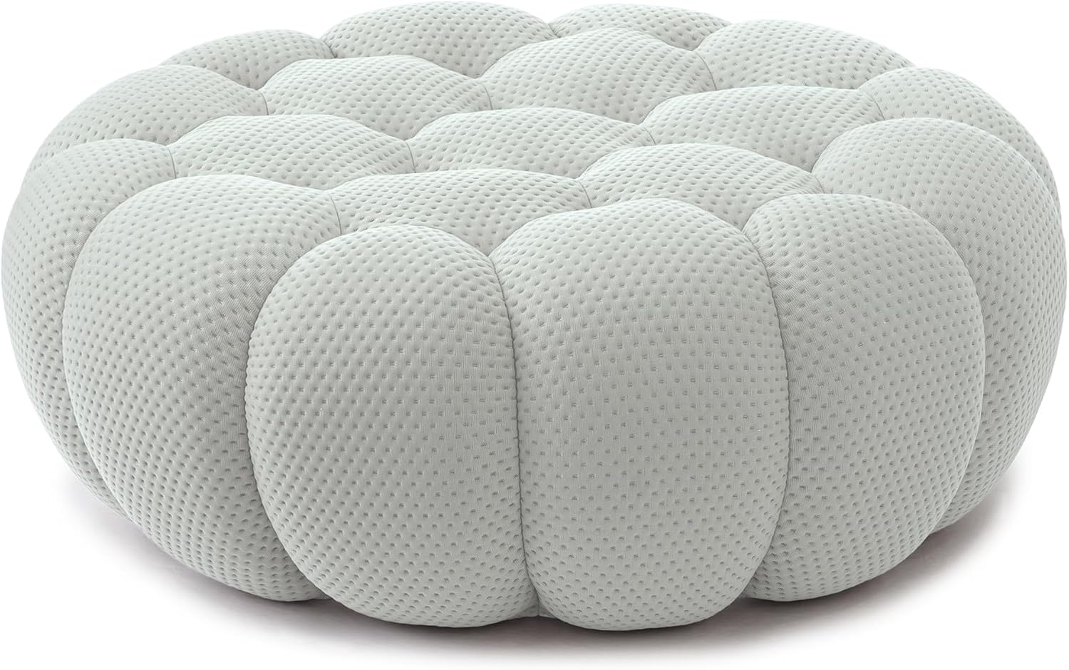 Bubble Sofa Couch, Modern Mesh Fabric Lazy Floor Couch Ottoman ...