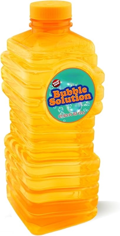 Bubble Solution | Bubbles Refill Solution 4L/136oz. | 2-Pack Ready to ...