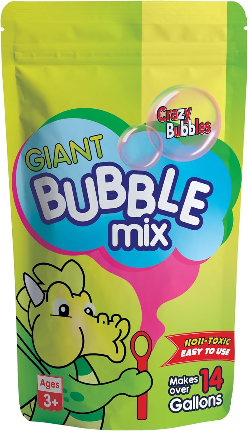 Bubble Solution Refill - 30 Gallons of Bubbles for Kids & 14 Gallons of ...