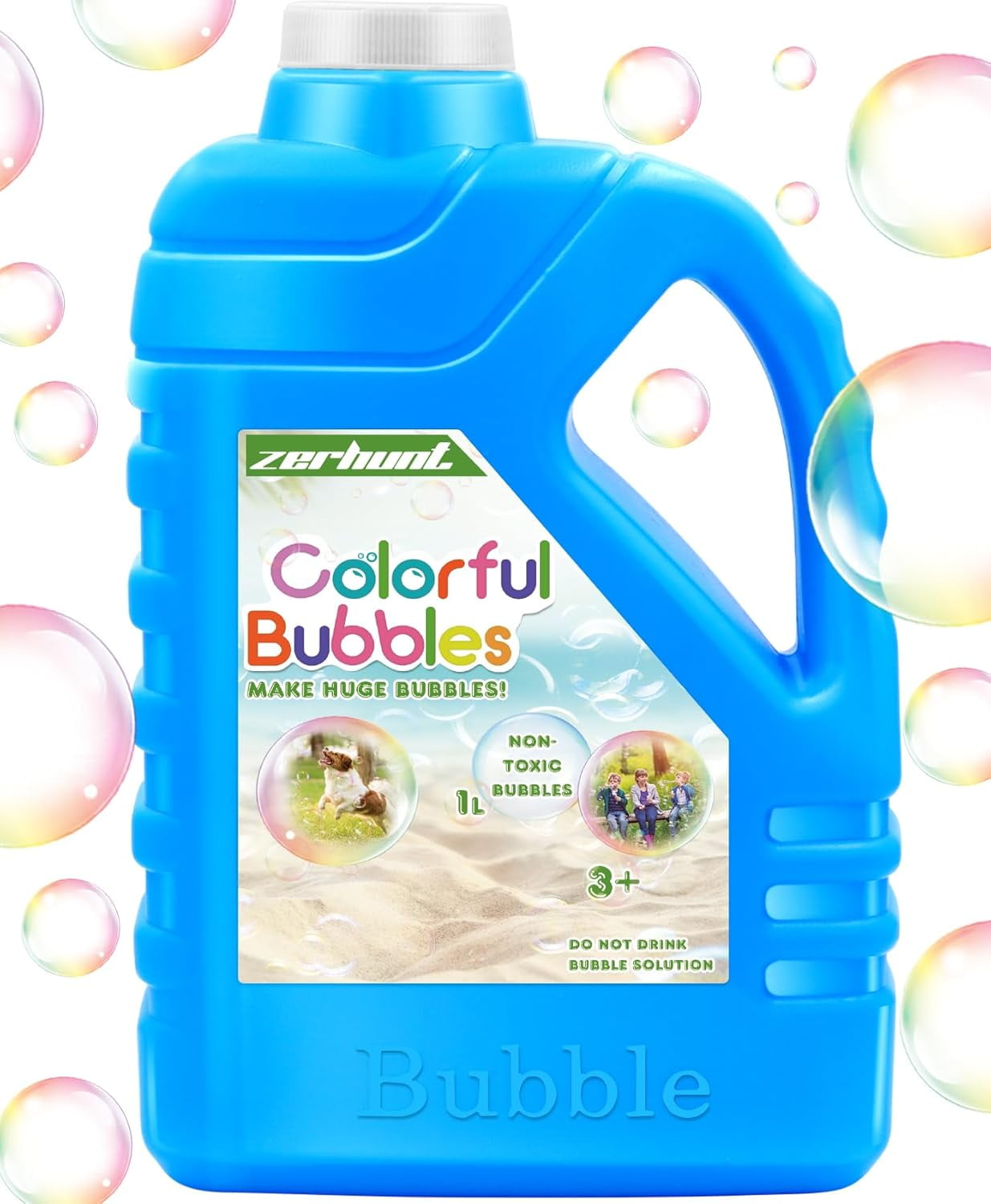 Bubble Solution Refill 33.8 OZ: Bubble Concentrate Solution for Bubble Machine| Bubble Solution ...