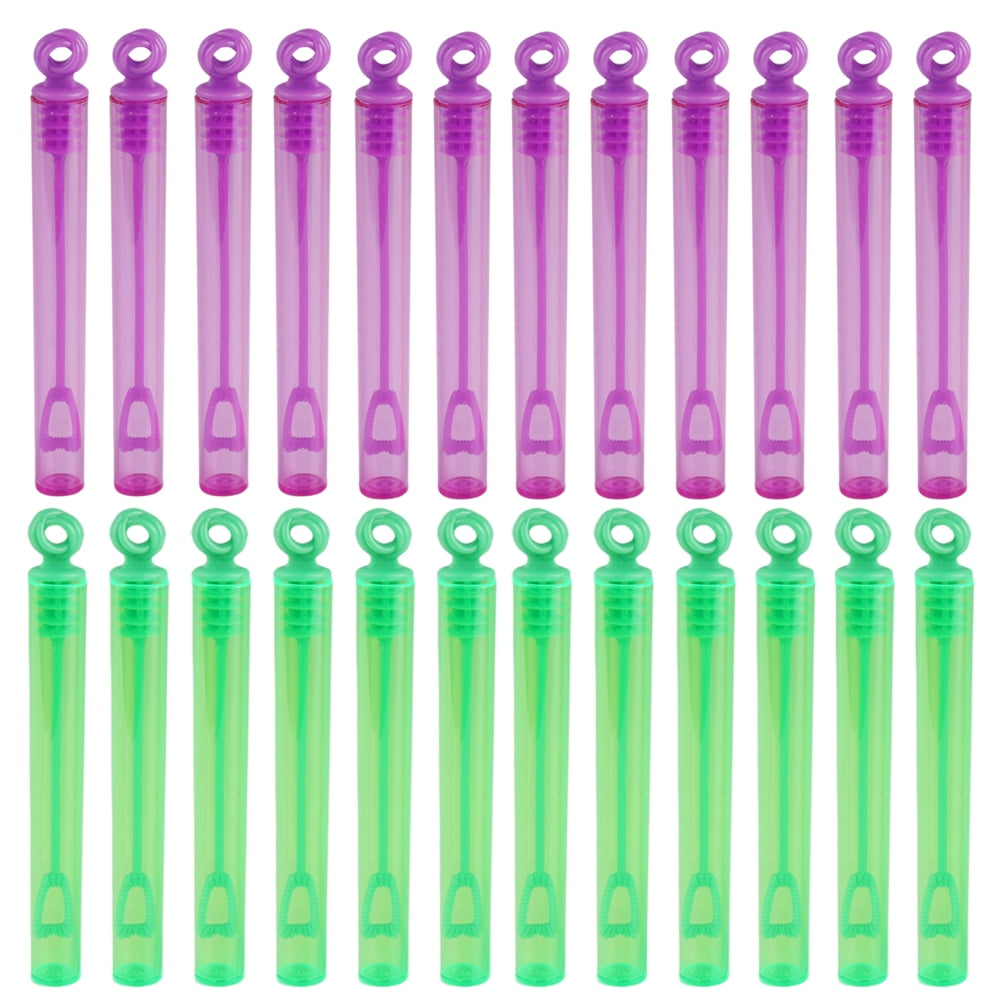 Bubble Stick Sets Wedding Guests Gifts for Kids Children, Purple Green ...