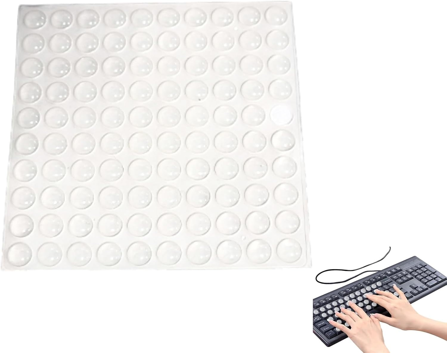 Bubble Stickers for Keyboard, Nadytype Clear Typing Keyboard Bubbles ...